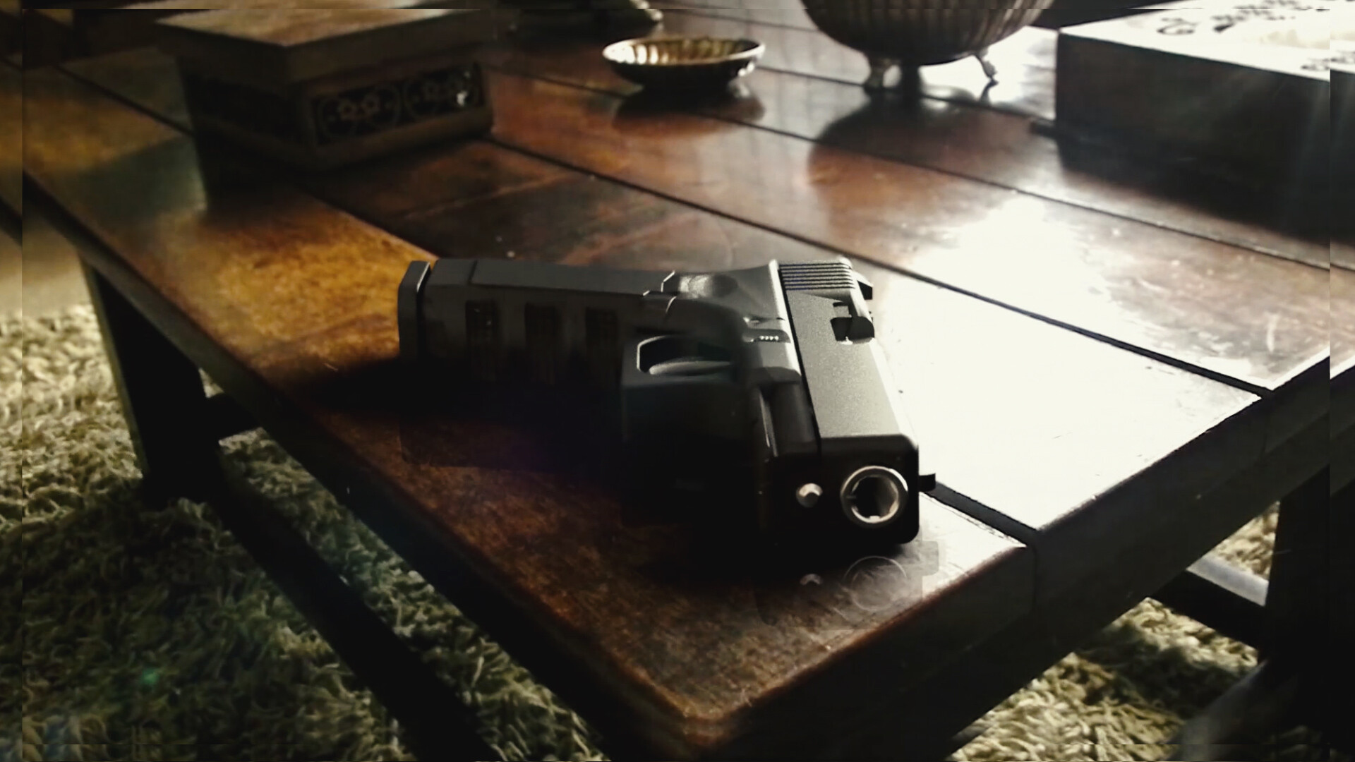 ArtStation - 3D Gun | Matchmoving Study