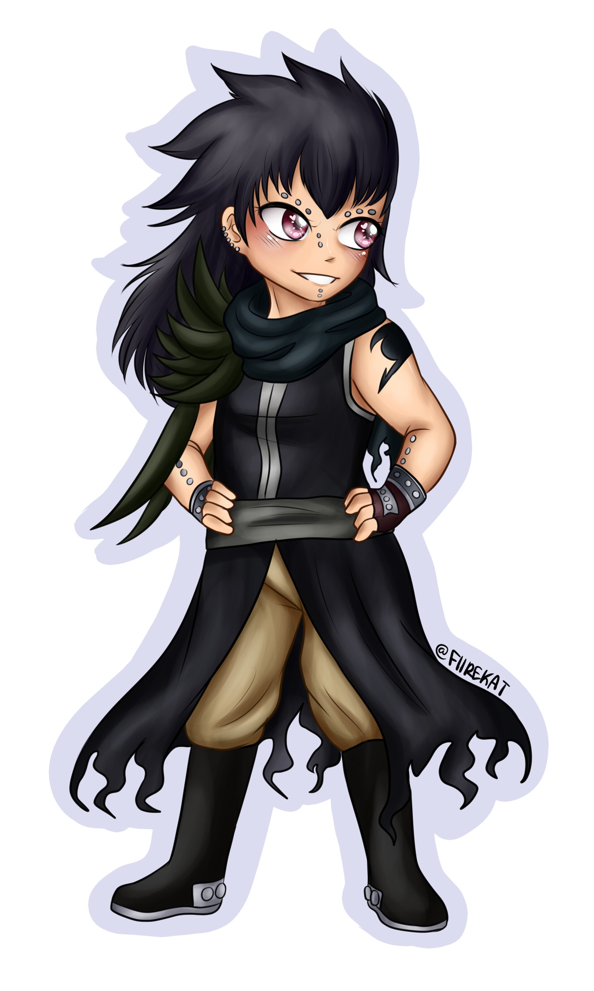 chibi gajeel