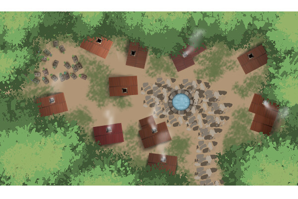 ArtStation - Small Village