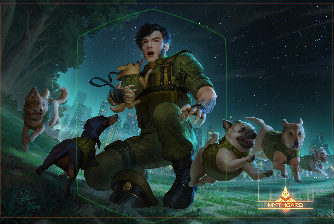 Ina Wong - K Nine Handler + Service Wolf