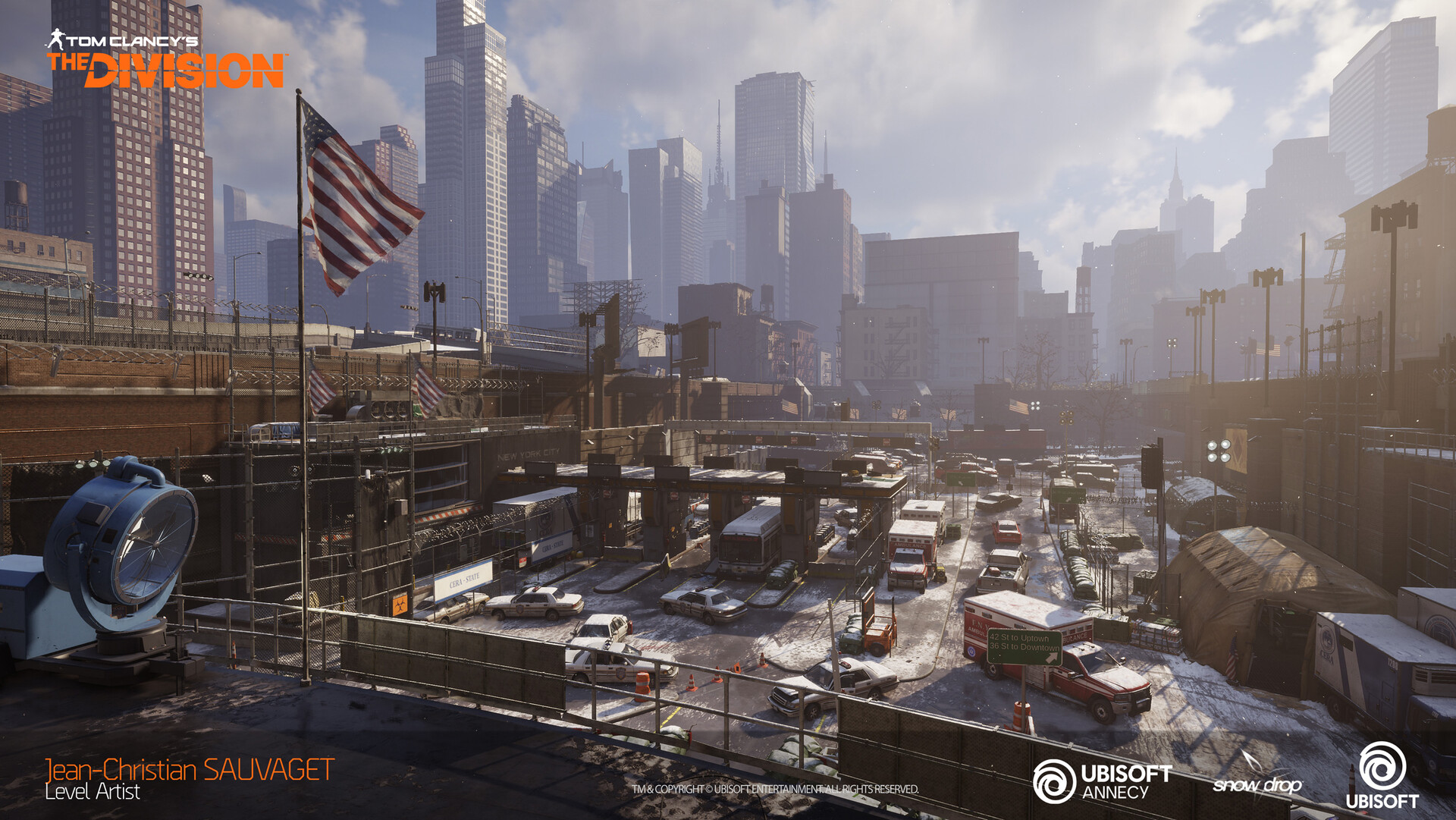 ArtStation - LEVEL ART - The Division