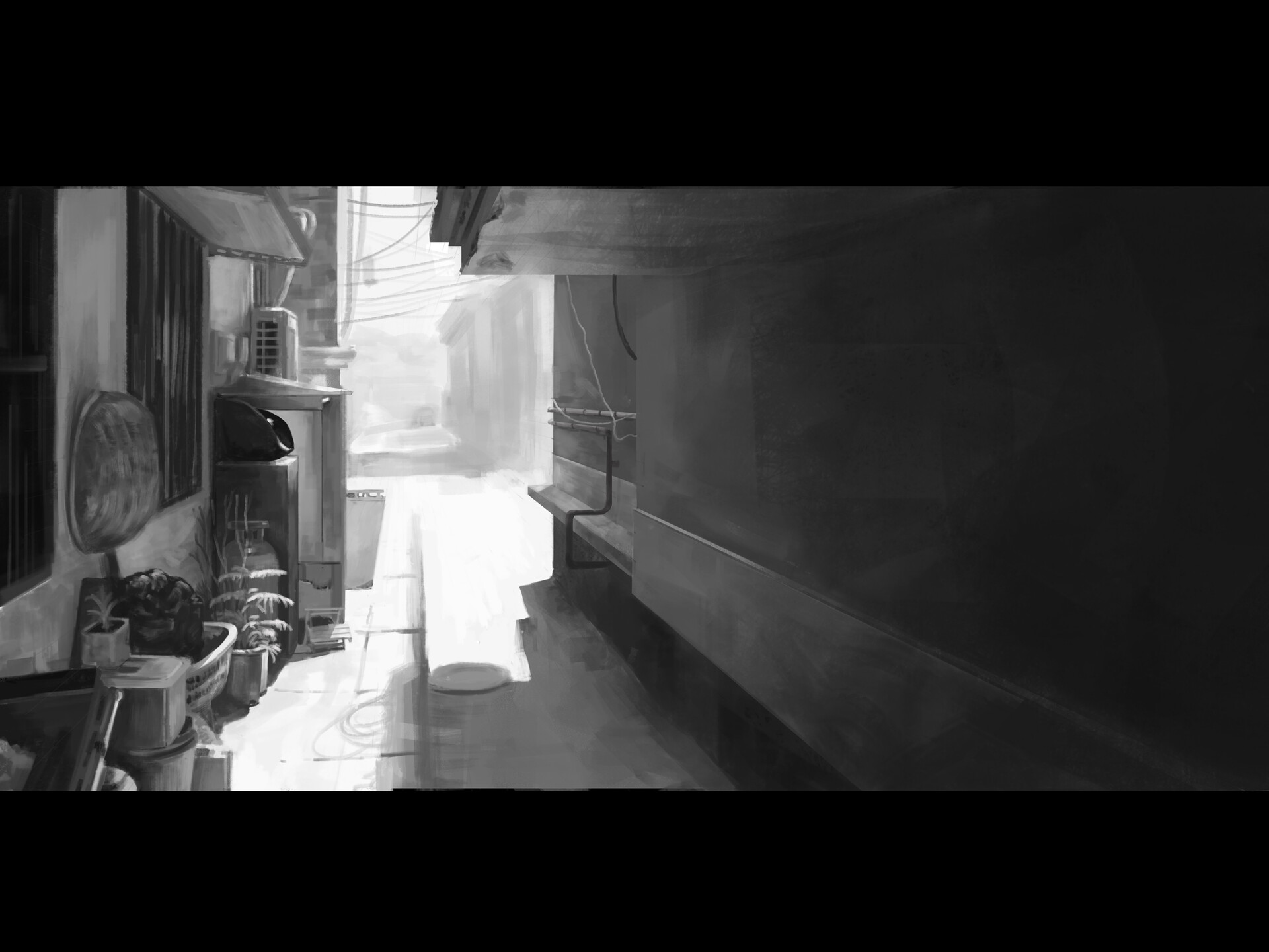 ArtStation - Parasite Frame Study