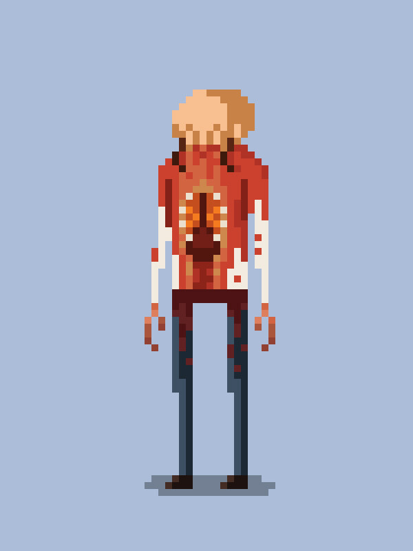 Maxim Chapaliuk - Half-Life pixel art