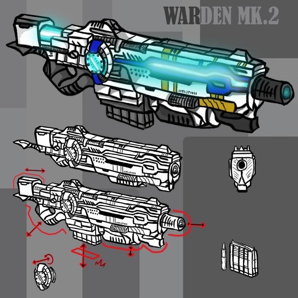 ArtStation - Warden Mk2
