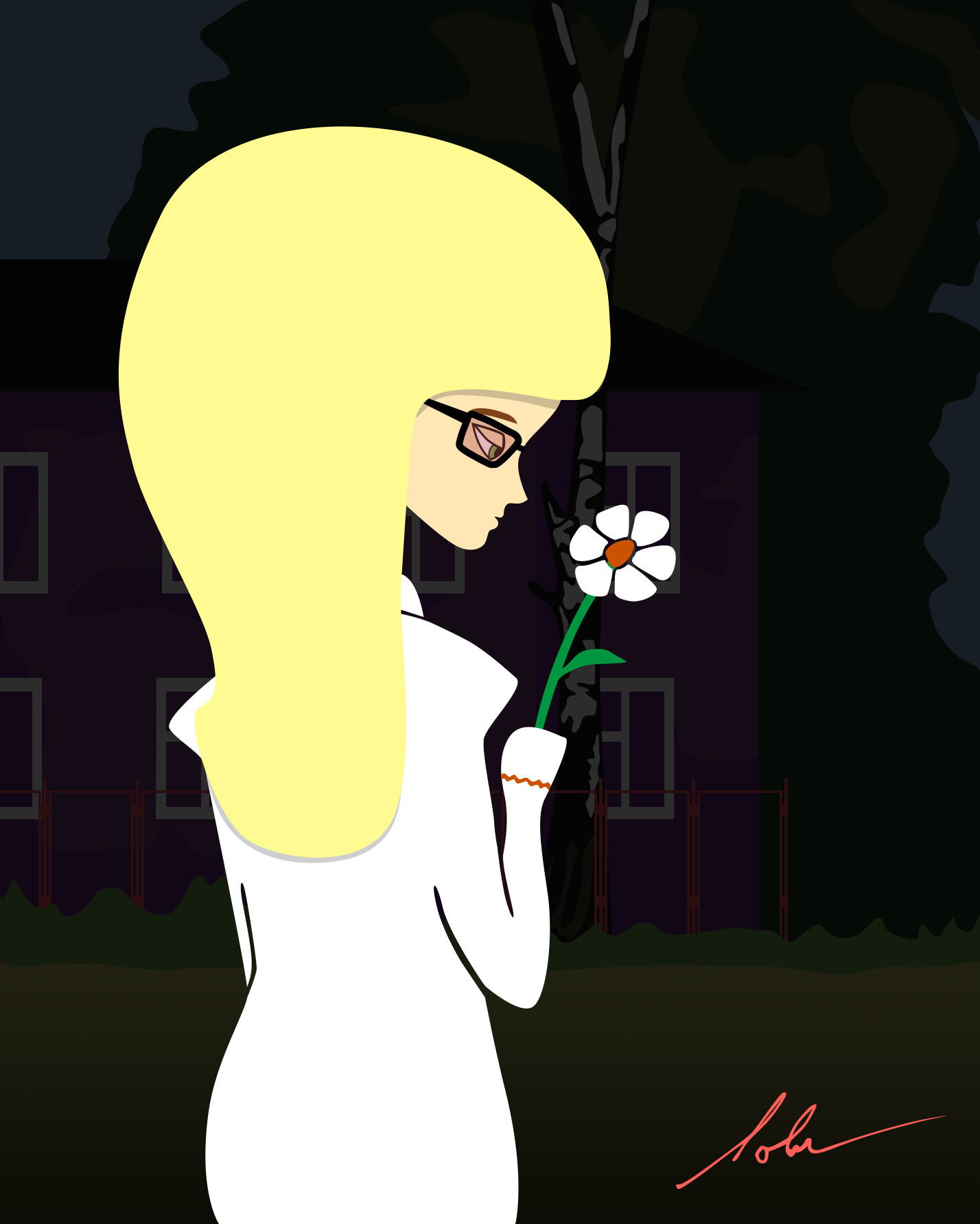 ArtStation - Mystery Girl Art (2015)