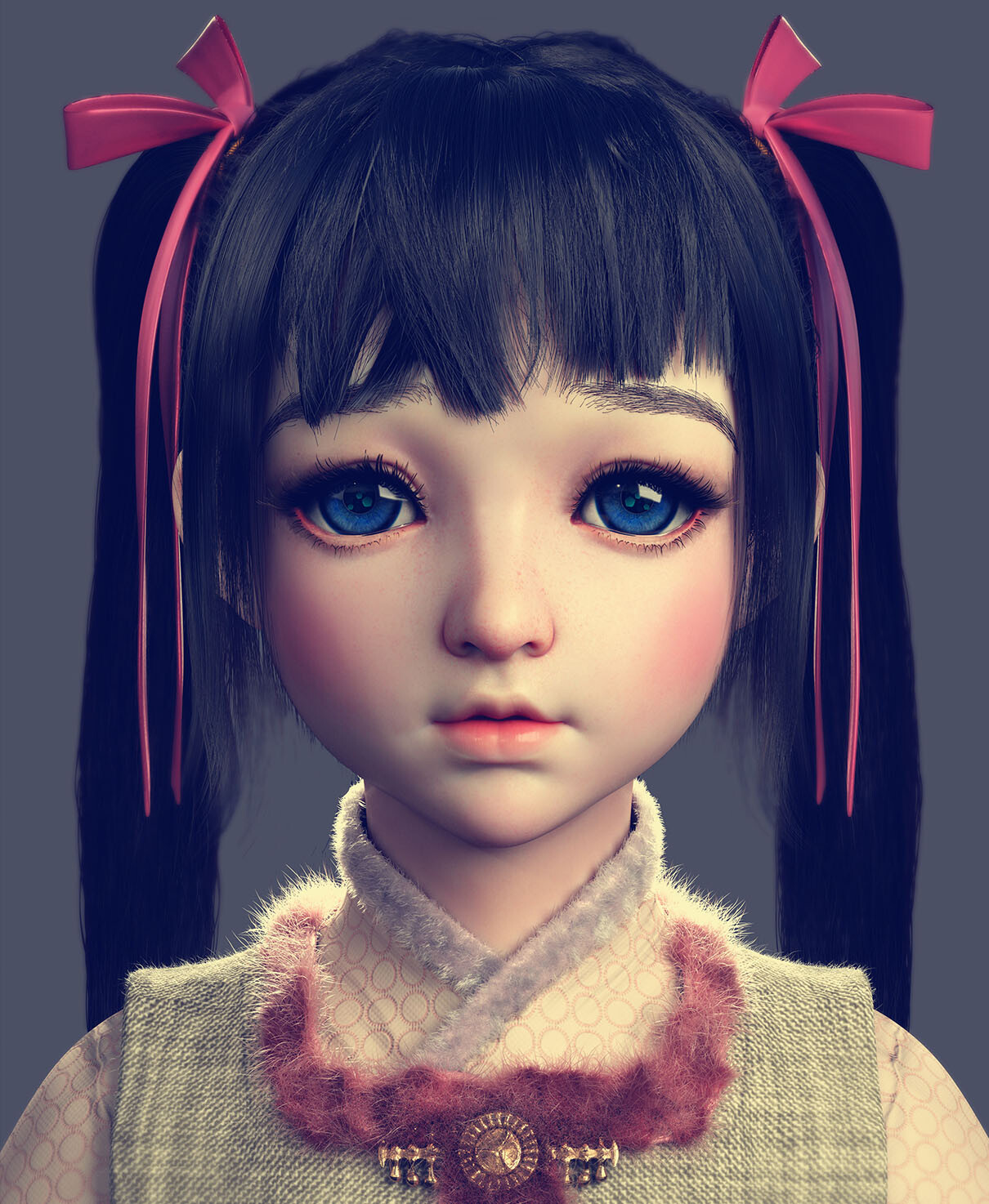 ArtStation - Loli character full process production