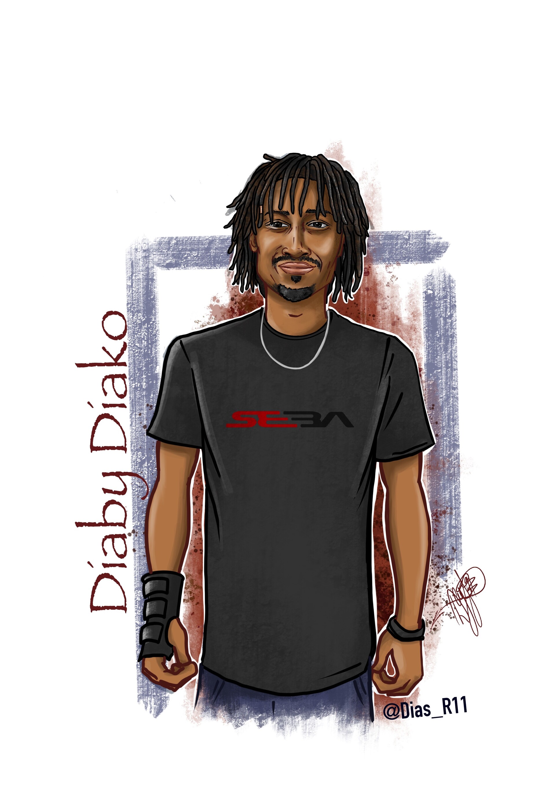 ArtStation - Diako Diaby pro Rollerblader ️ #AggressiveInline #Dias ...