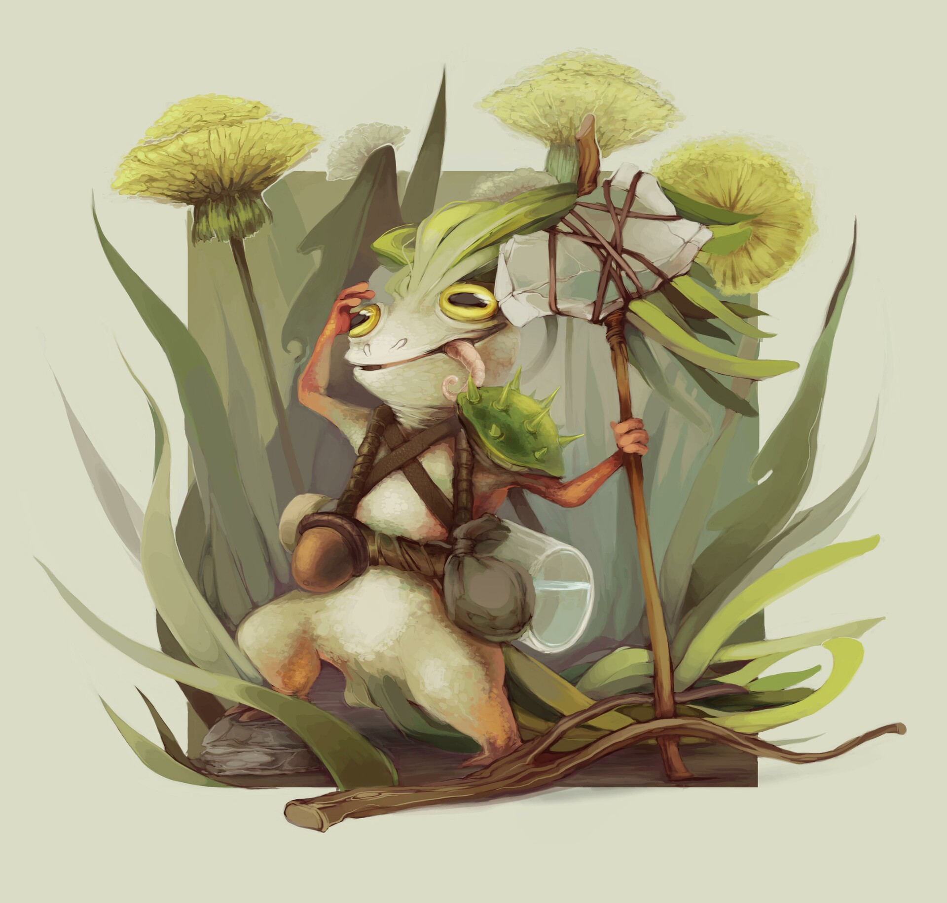 ArtStation - Adventurous Newt!