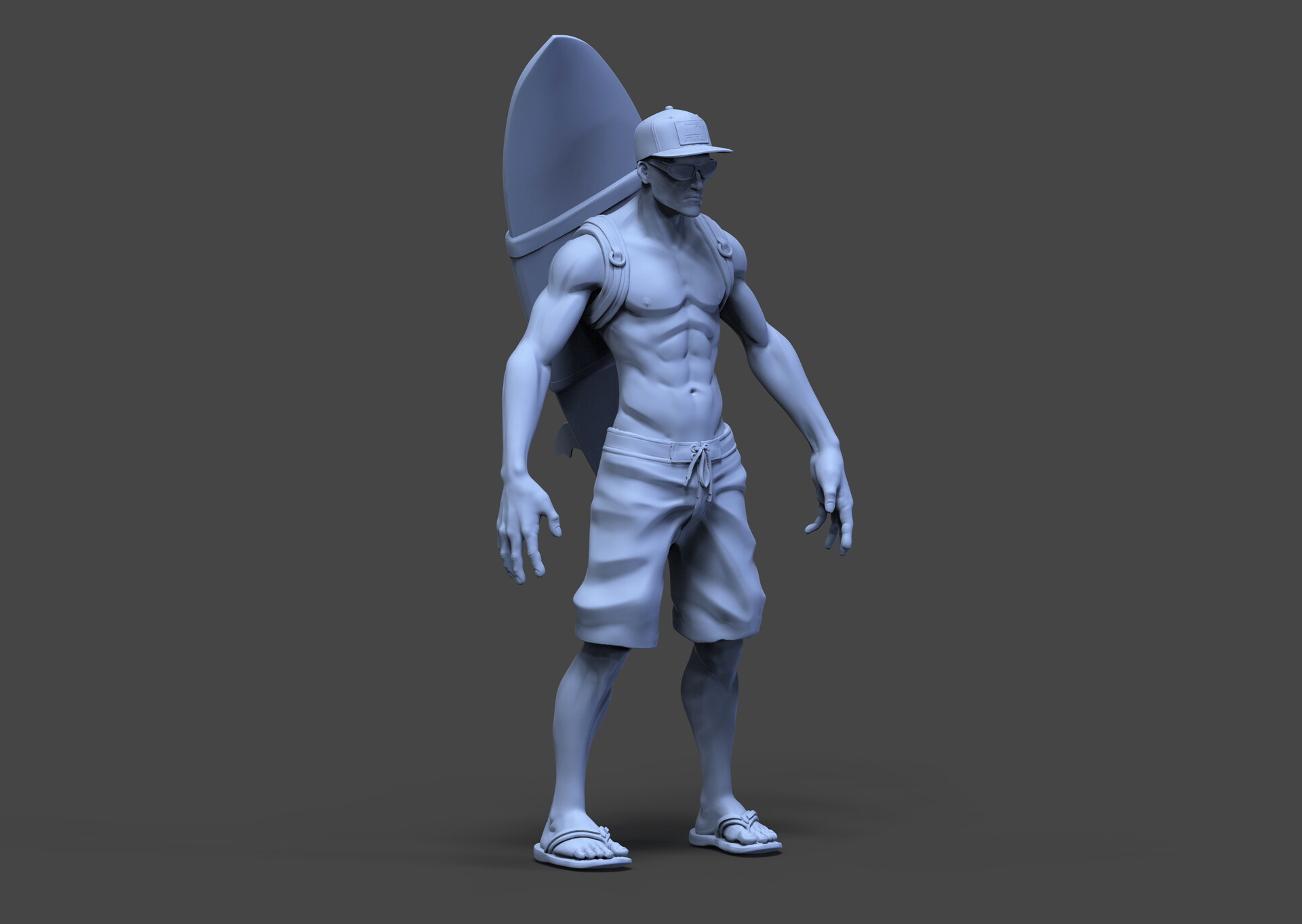 Donny Hamilton - Killstrain- Playstation- Sylvin - Zbrush Sculpt