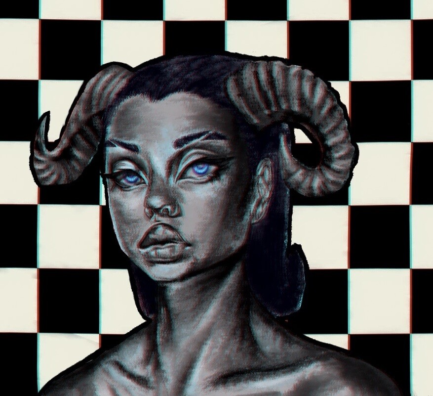 ArtStation - Blue Devil