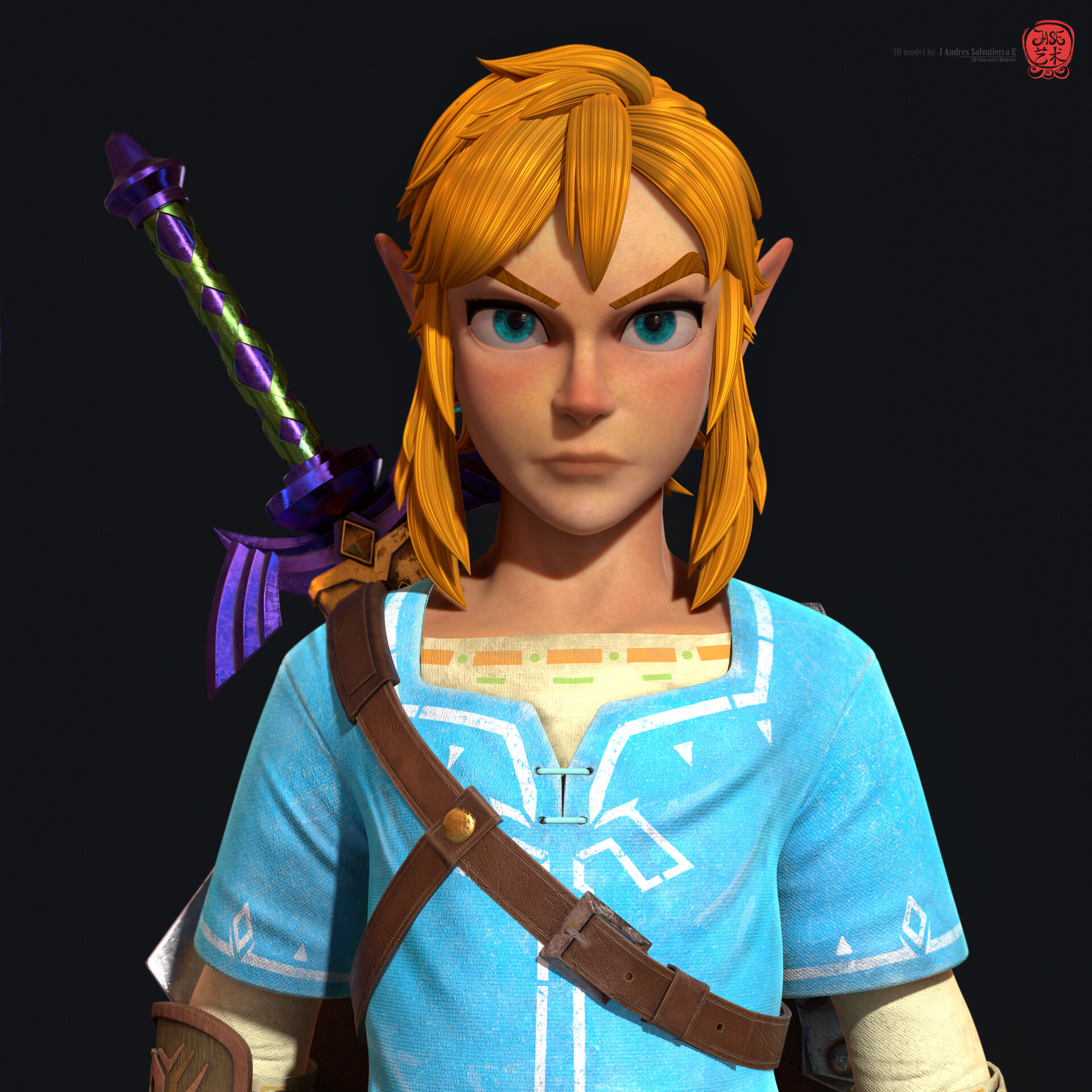 Andres (JASE) Salvatierra - Link - The Legend of Zelda, Breath of the Wild