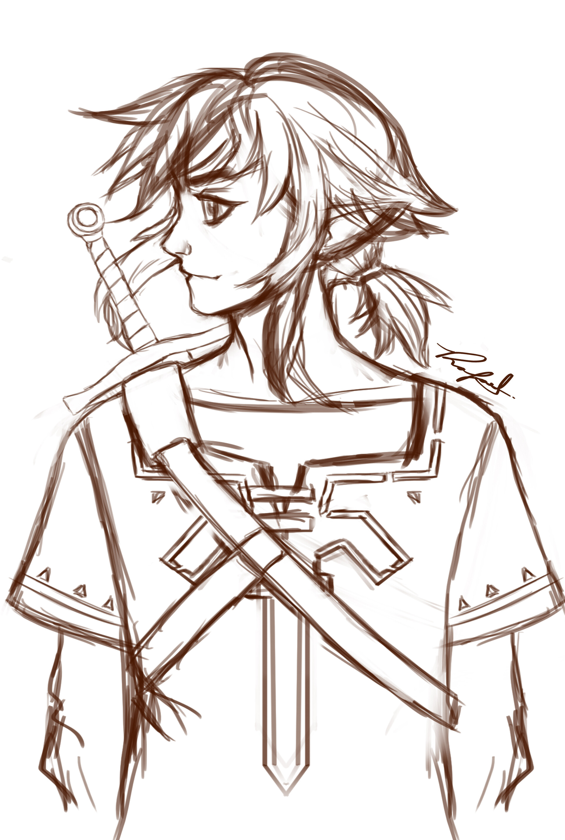 Rafael Batista da Silva - Fanart of ZELDA BREATH OF THE WILD