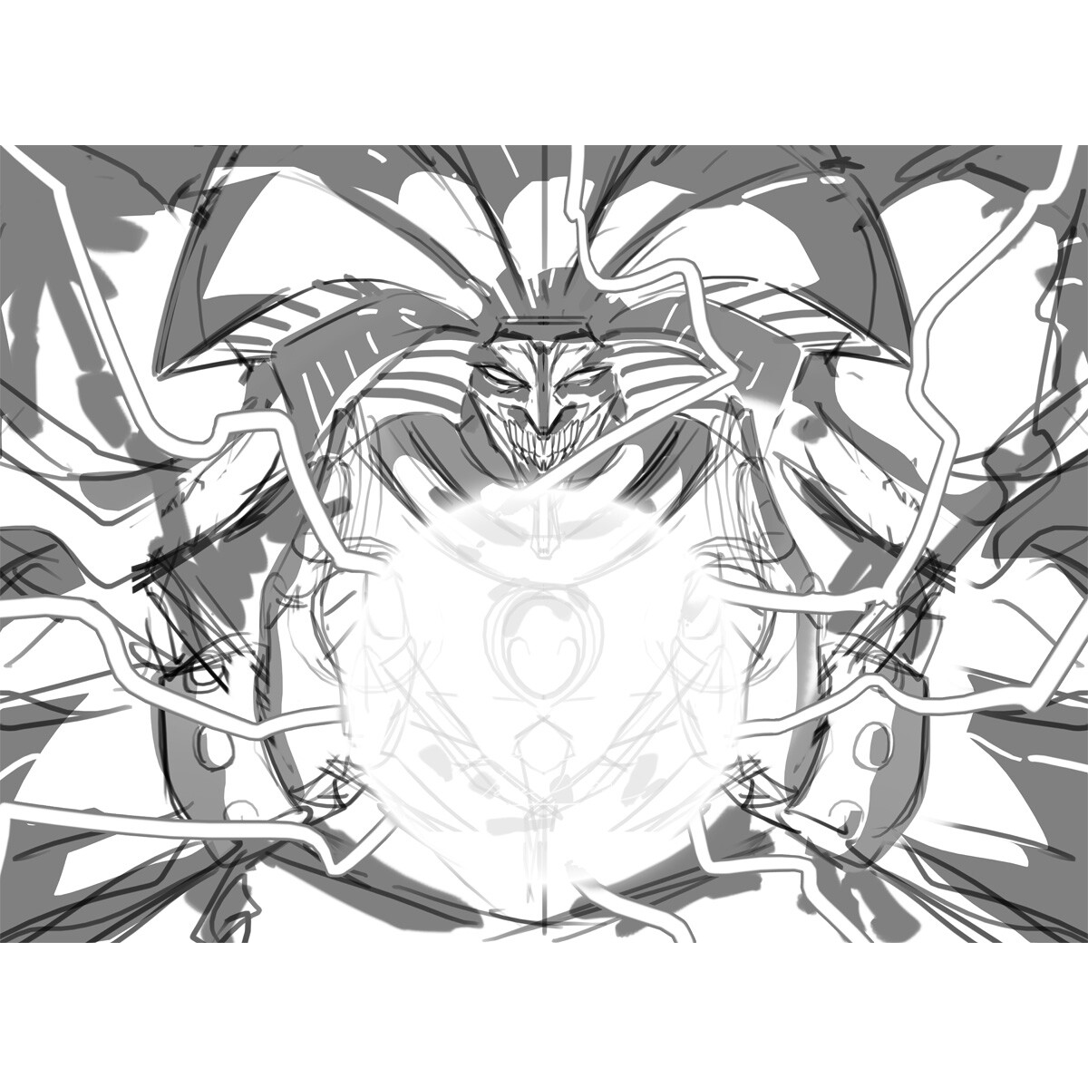 exodia printable coloring pages