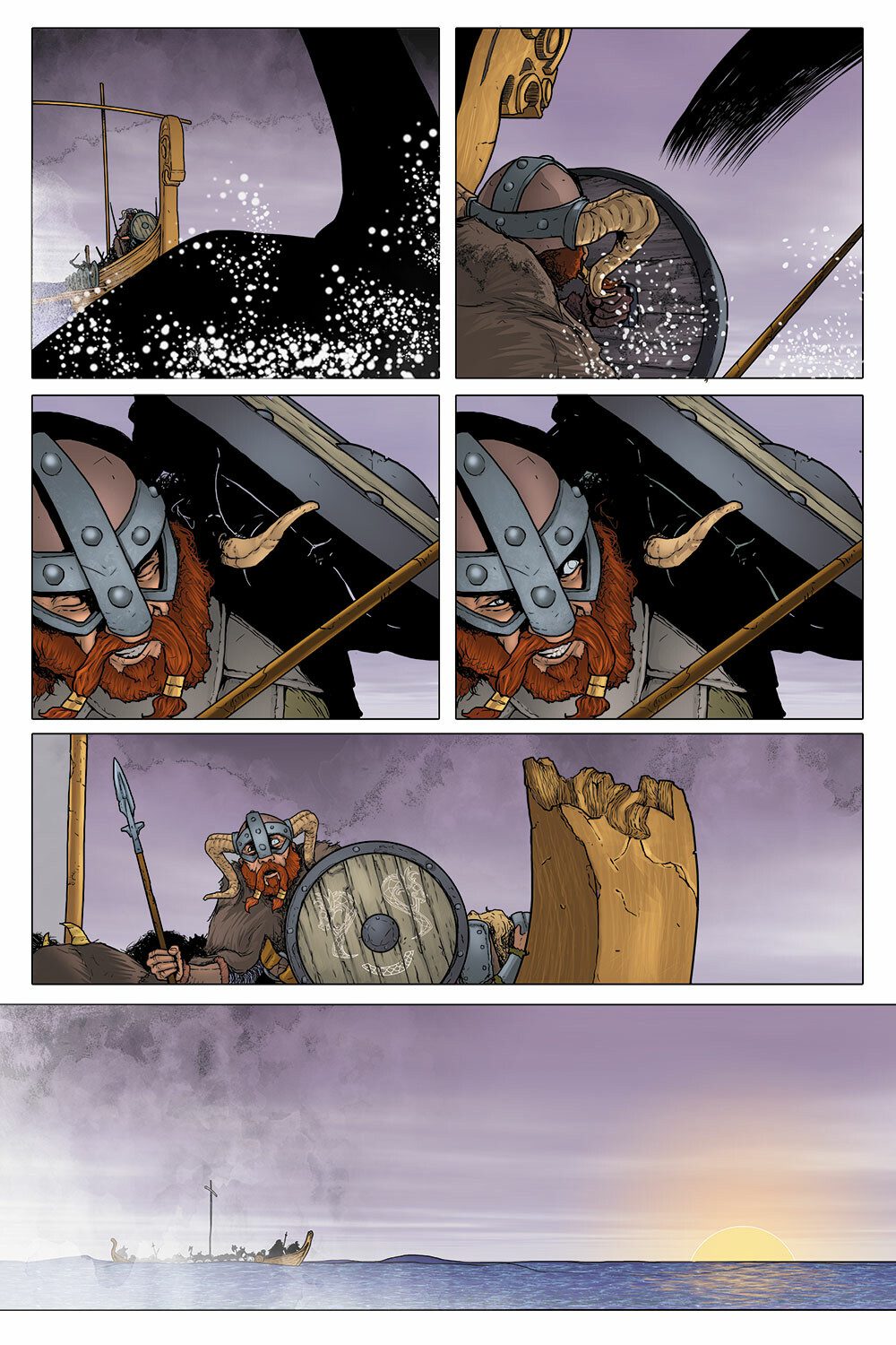 ArtStation - Riptide: Draken Issue 1 page 3