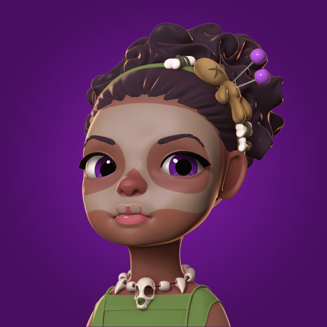 ArtStation - Voodoo Priestess