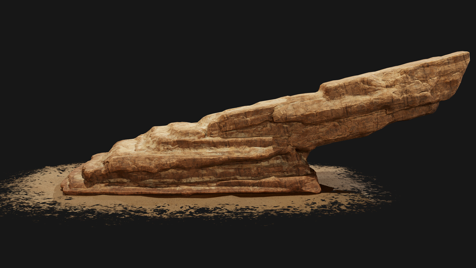 3D Artist - Desert Cliff