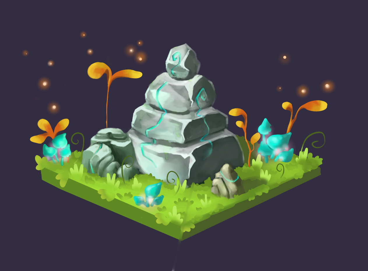 ArtStation - Casual Game Art Stone