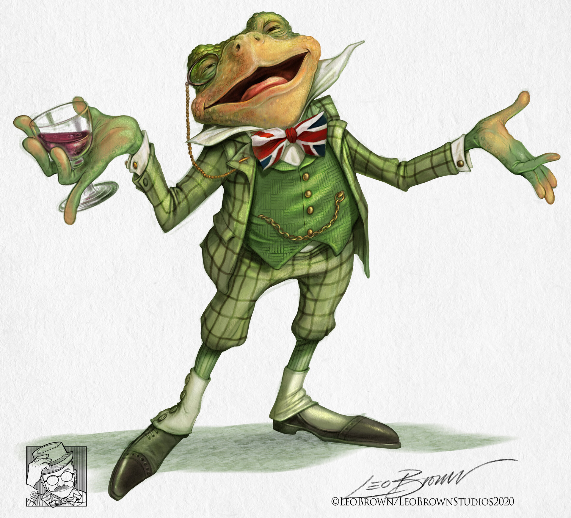 Leo Brown - Kenneth Grahame The Adventures of Mr Toad concept art