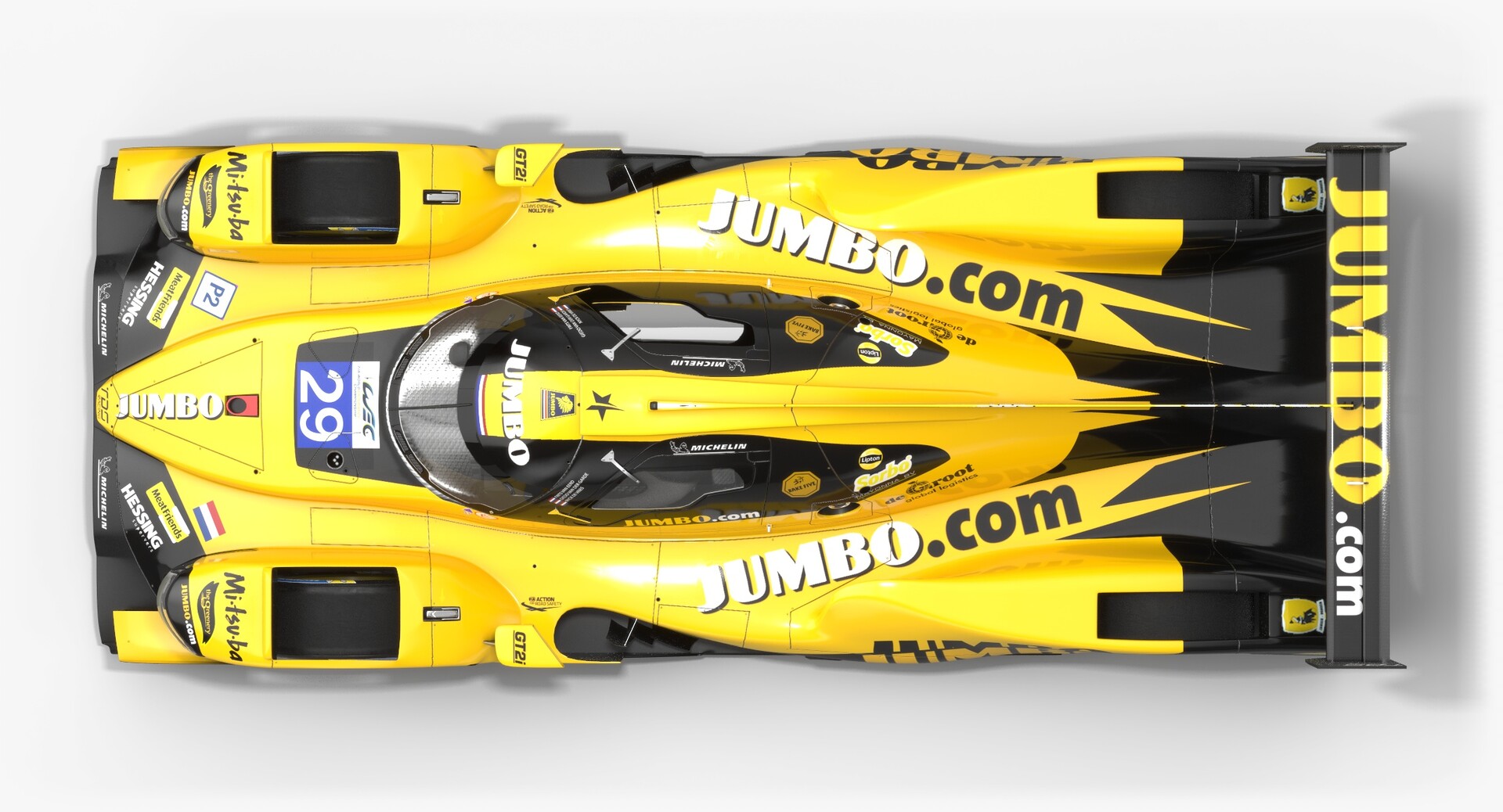 OpticalDreamSoft - Racing Team Nederland WEC LMP2 Season 2019 2020 3D model