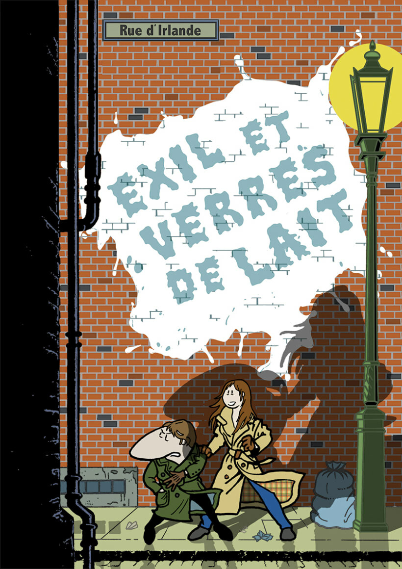 ArtStation - Exil et verres de lait - comic