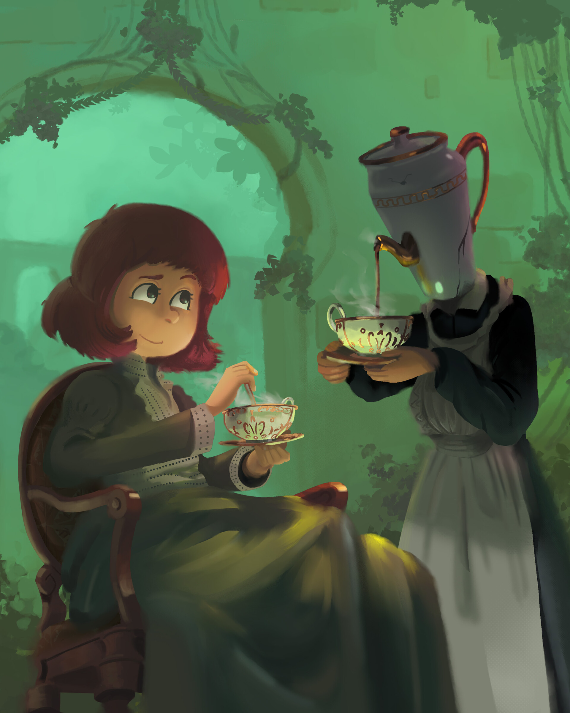 ArtStation - Tea time