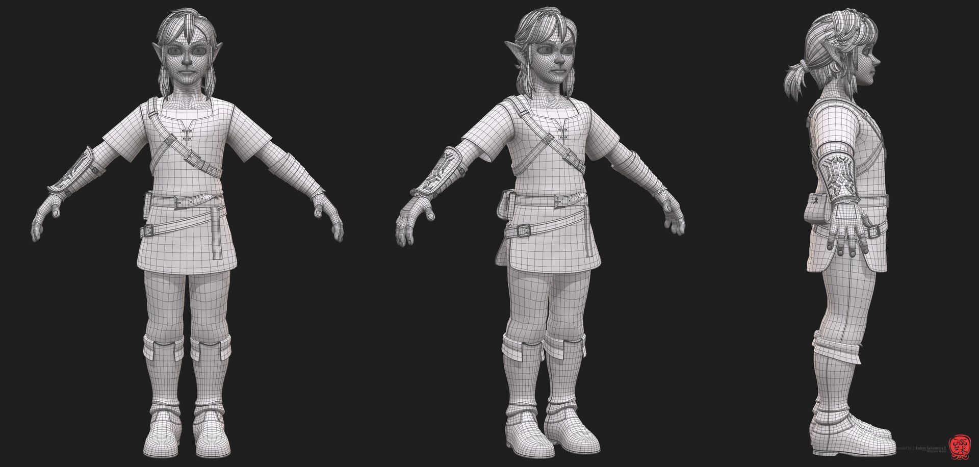 Andres (JASE) Salvatierra - Link - The Legend of Zelda, Breath of the Wild