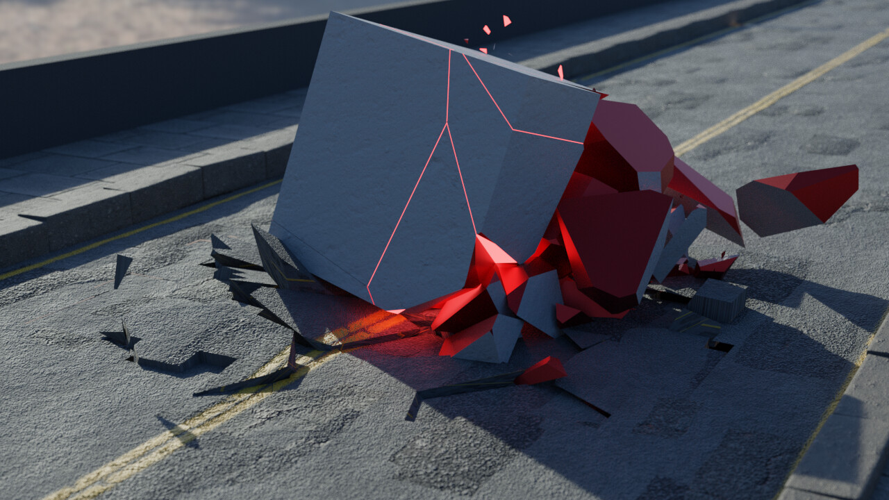 ArtStation - Blender Default Cube Art. (OLD PROJECT)