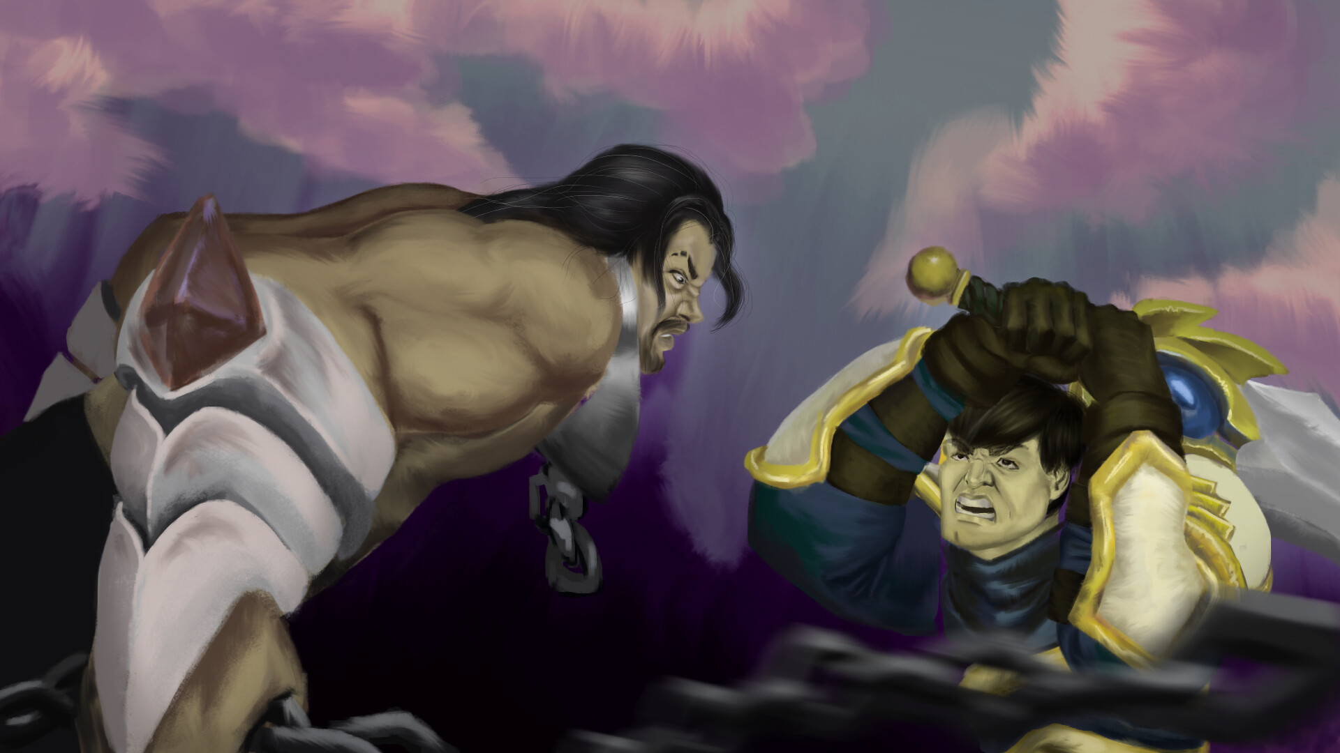 ArtStation - Sylas x Garen