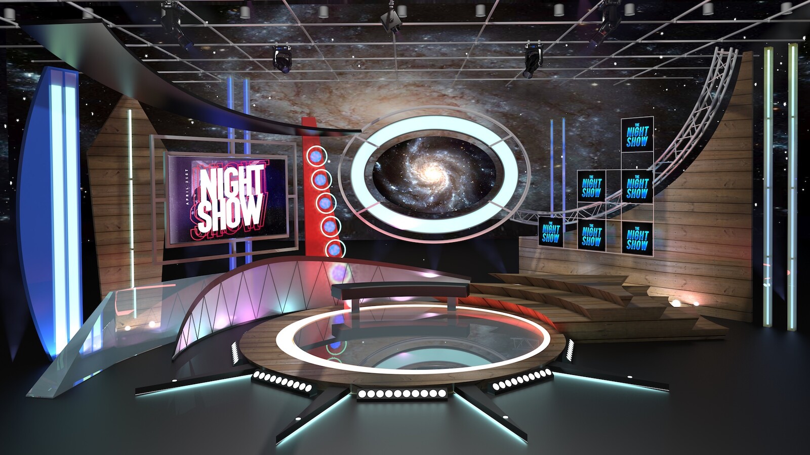 aker Studio - 3D Virtual TV Studio Sets
