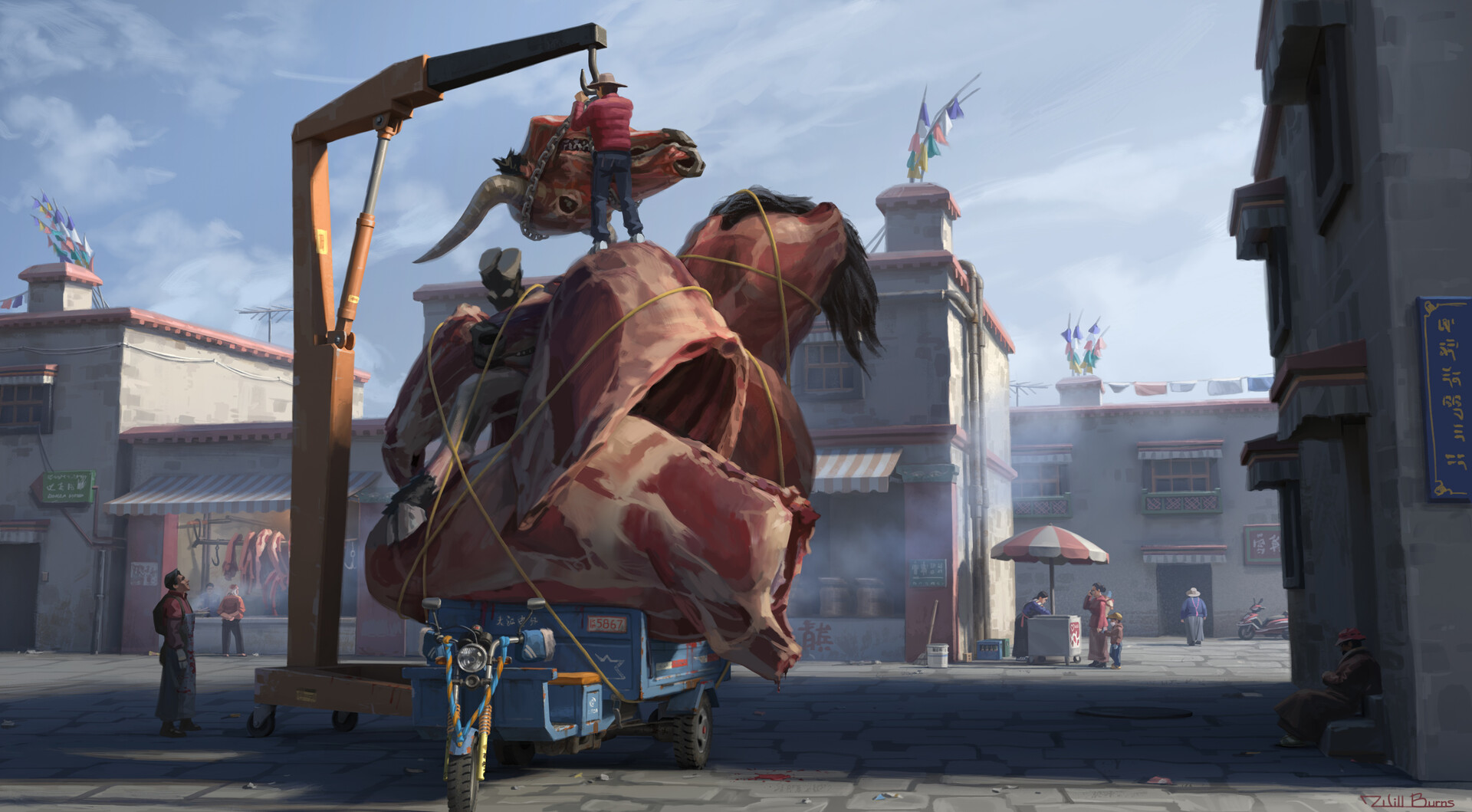 ArtStation - The Meat Truck
