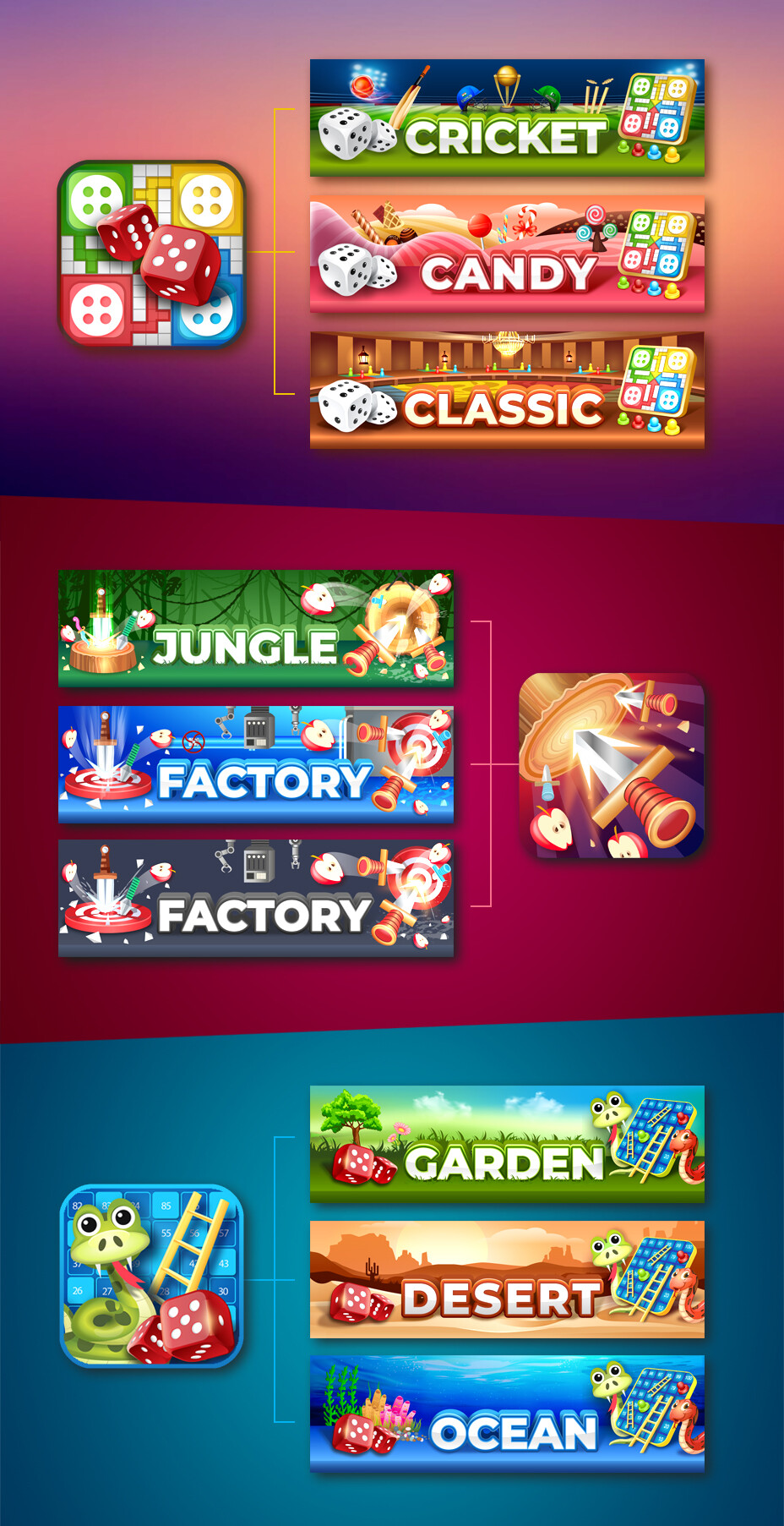 ArtStation - Mobile Game Banners Design