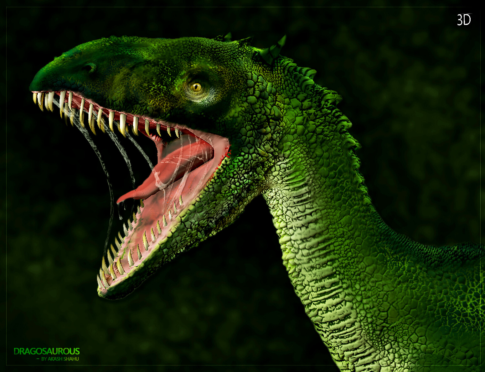 ArtStation - DRAGOSAUROUS | (DINOSAUR)