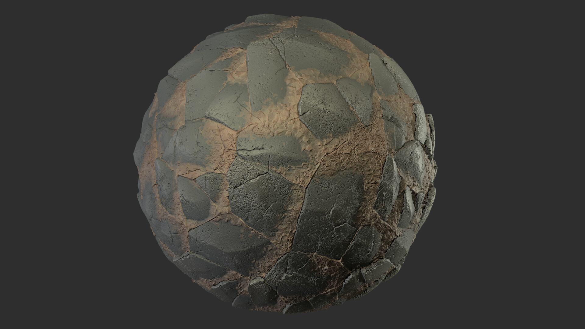 ArtStation - Stylized stone ground material
