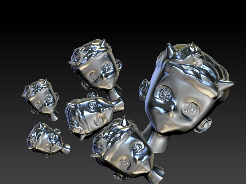 ArtStation - Silver anime 3d model