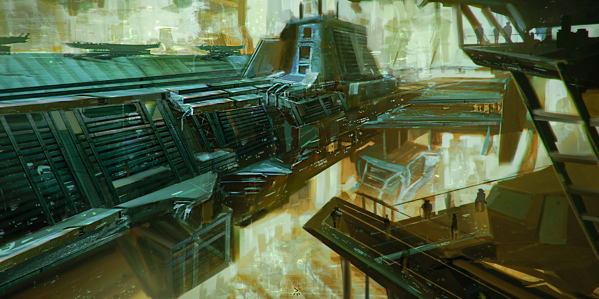 ArtStation - intergalactic Ship