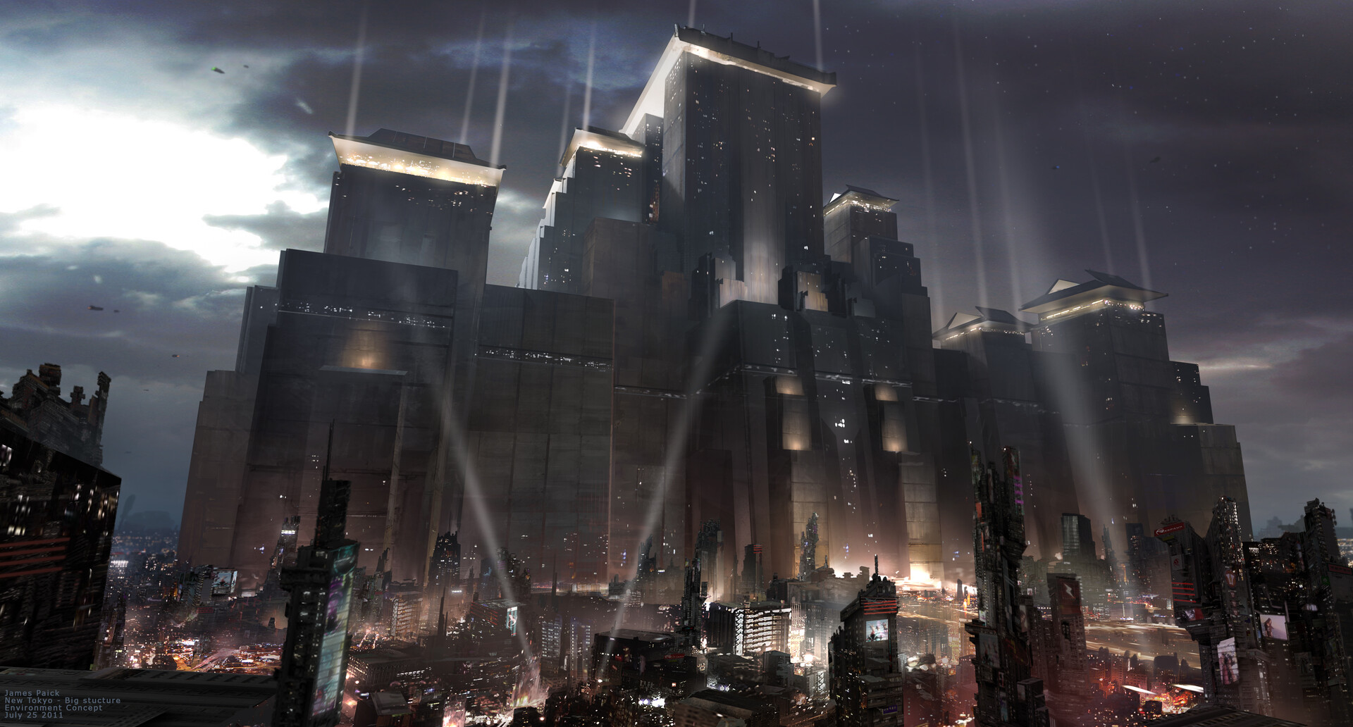 Titanfall City Design (by Scribble Pad Studios) : r/Cyberpunk