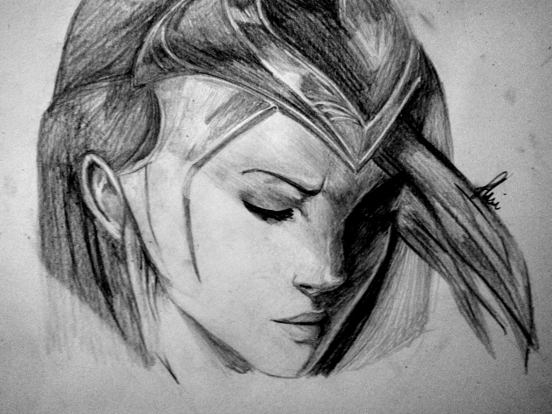 ArtStation - Ashe from League of Legends