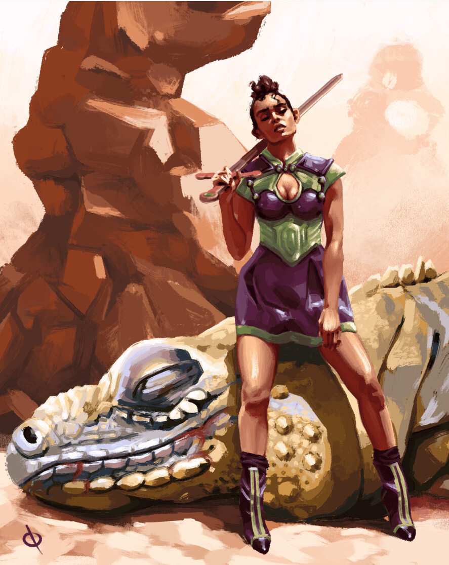 ArtStation - Dragon Slayer