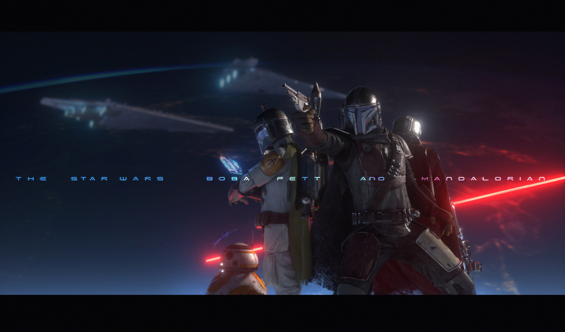 ArtStation - Mandalorian The star wars