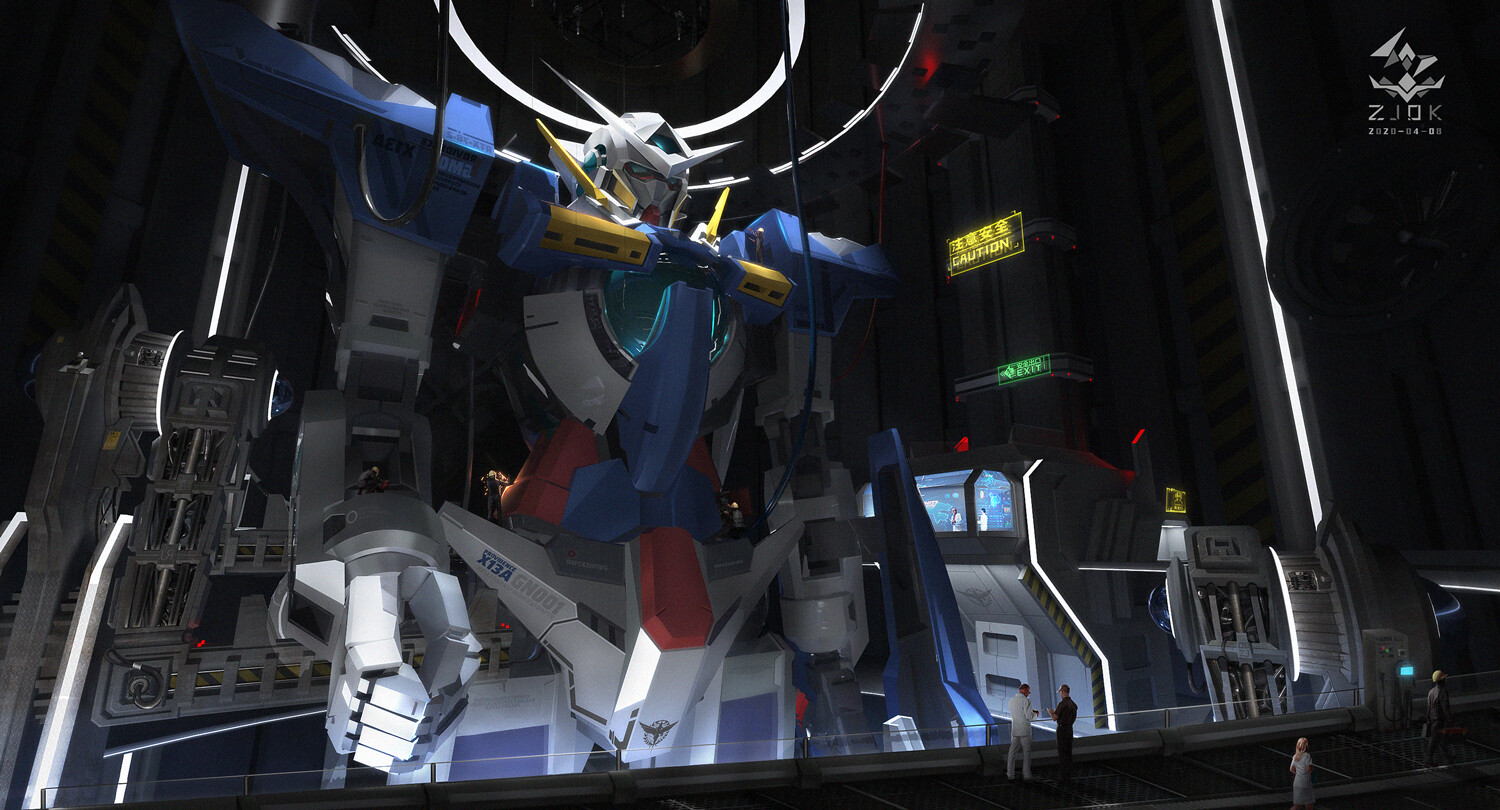 ArtStation - GUNDAM Room