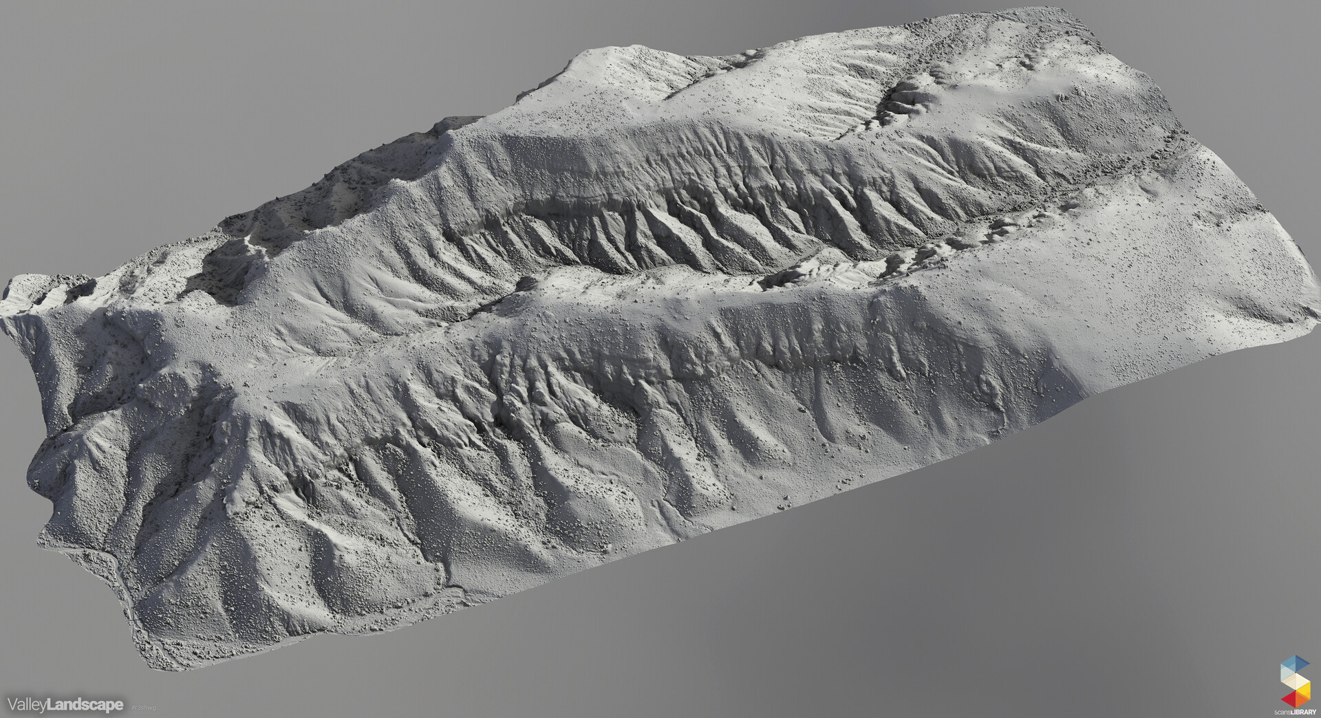ScansLibrary - Valley Landscape (LIDAR)