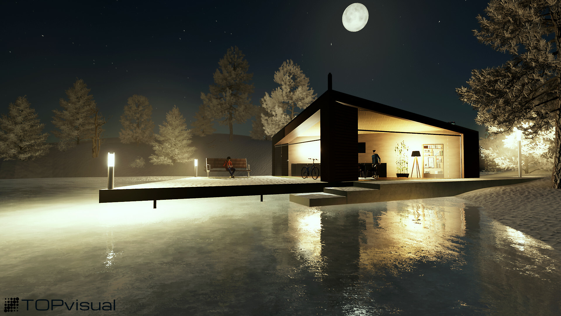 ArtStation - Lake House