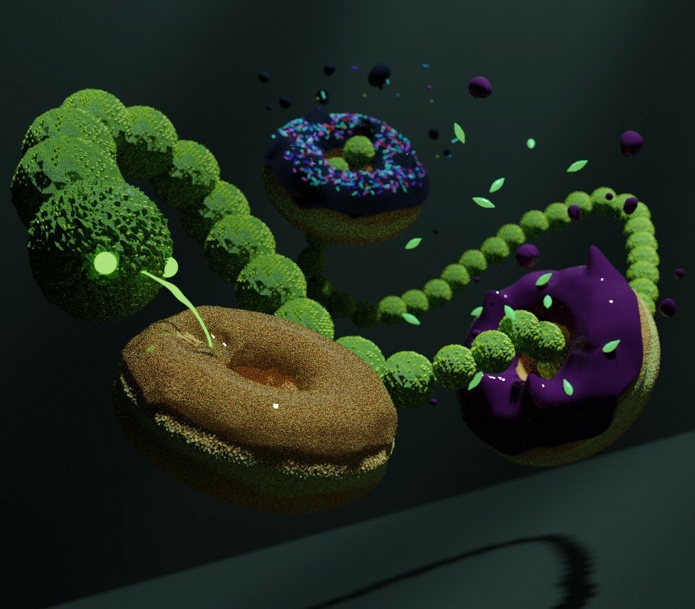 ArtStation - Space Donuts!