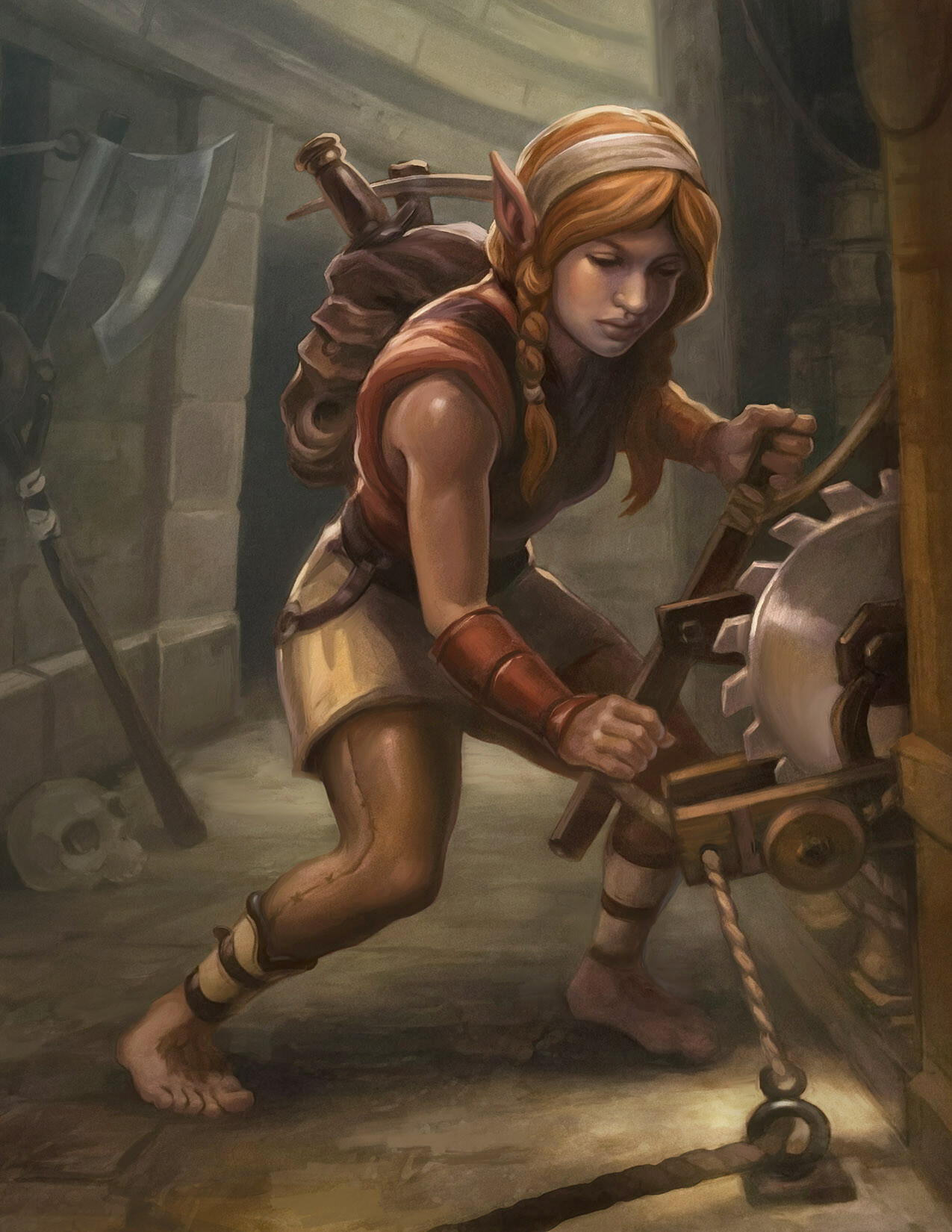 ArtStation - Halfling Trap