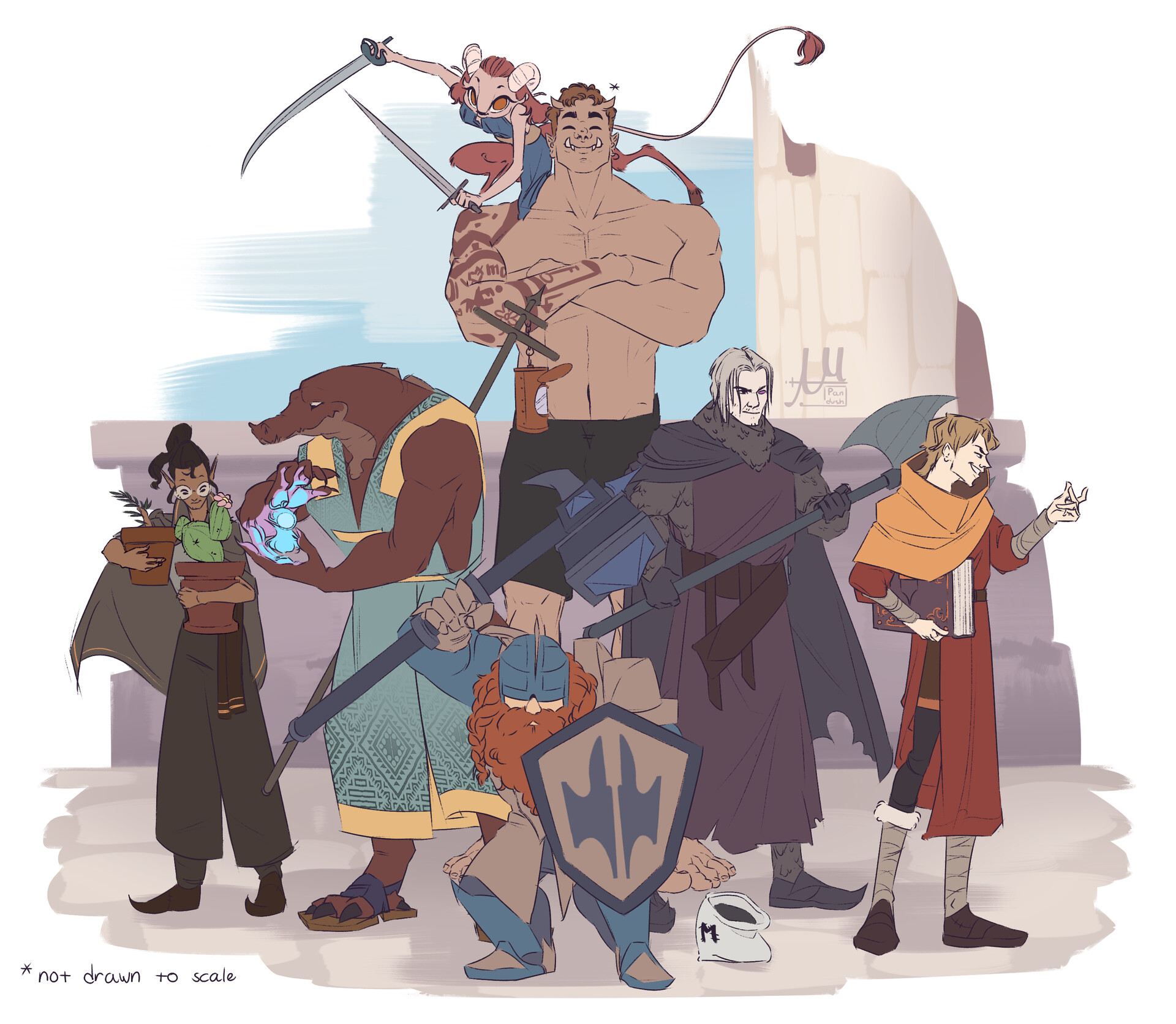 ArtStation - D&D Party - Chapter 1