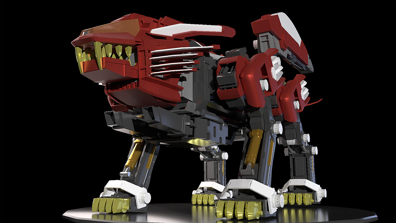 ArtStation - Zoids - Blade Liger