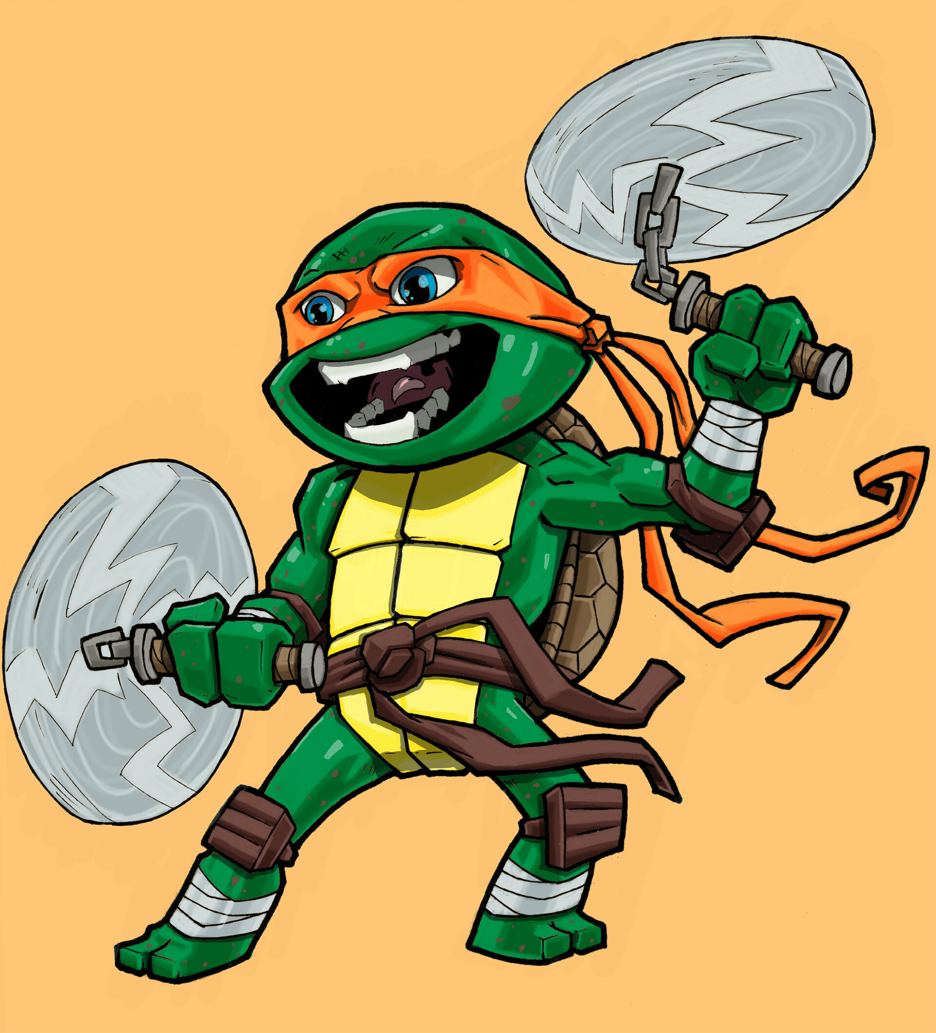 ArtStation - Chibi Michelangelo