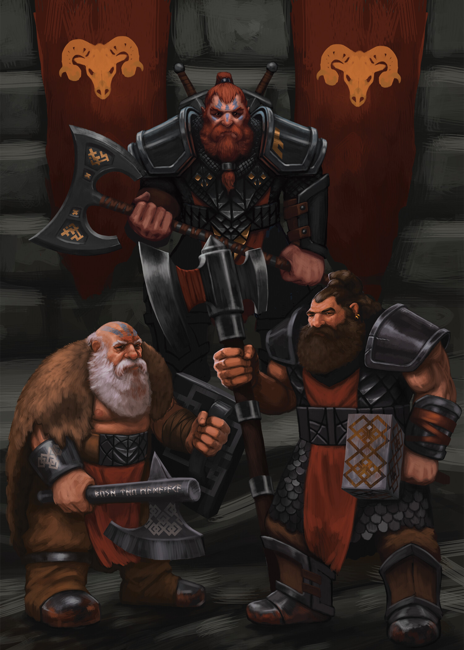 ArtStation - Dwarves