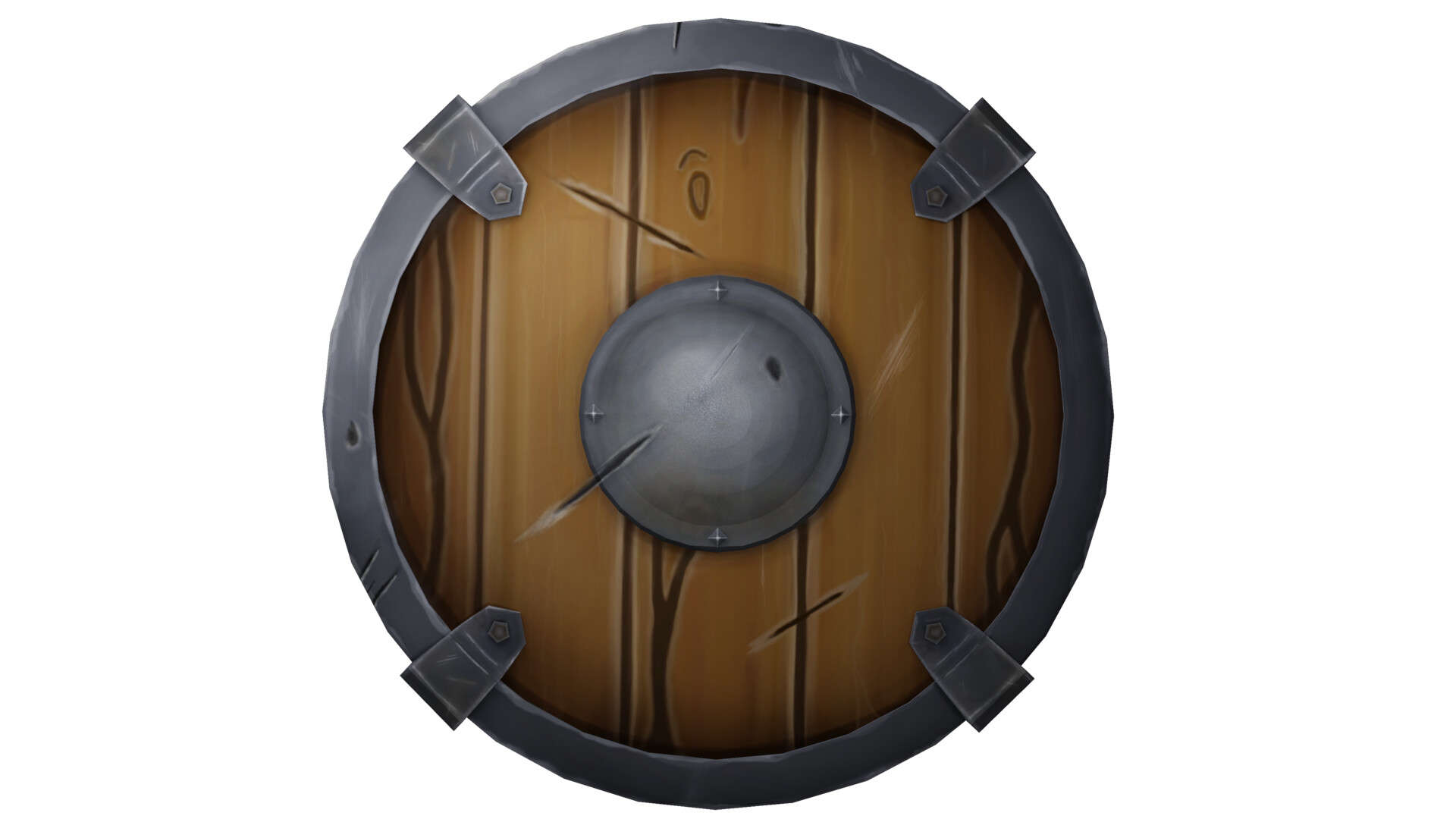 ArtStation - Shield low poly