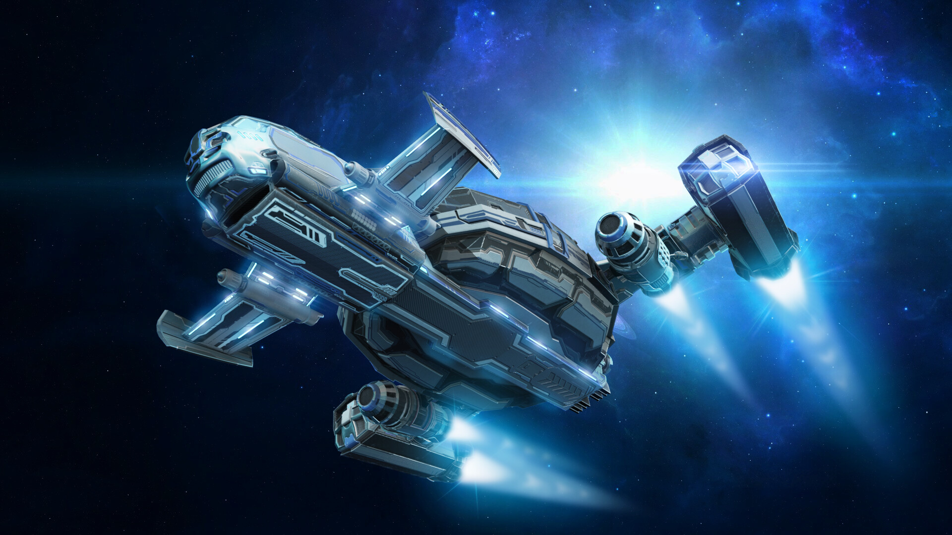 ArtStation - Concept Spaceship Model